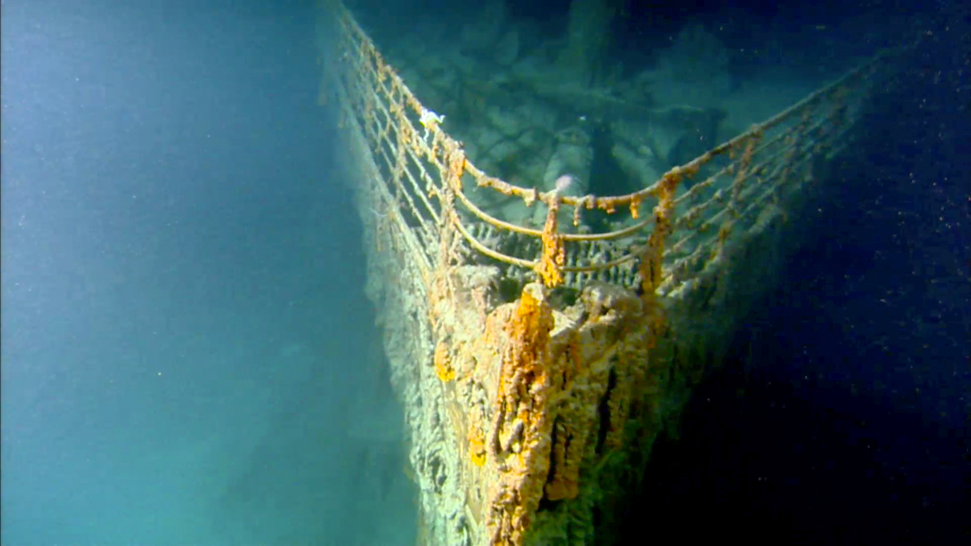 titanic immediately after sinking