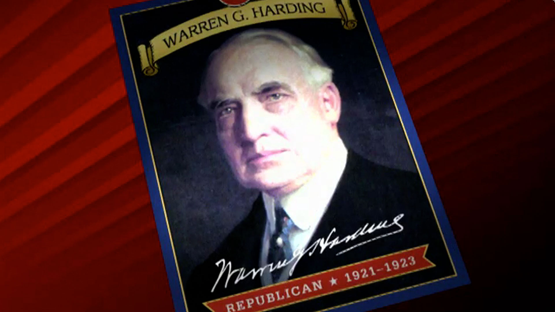 warren harding elected date