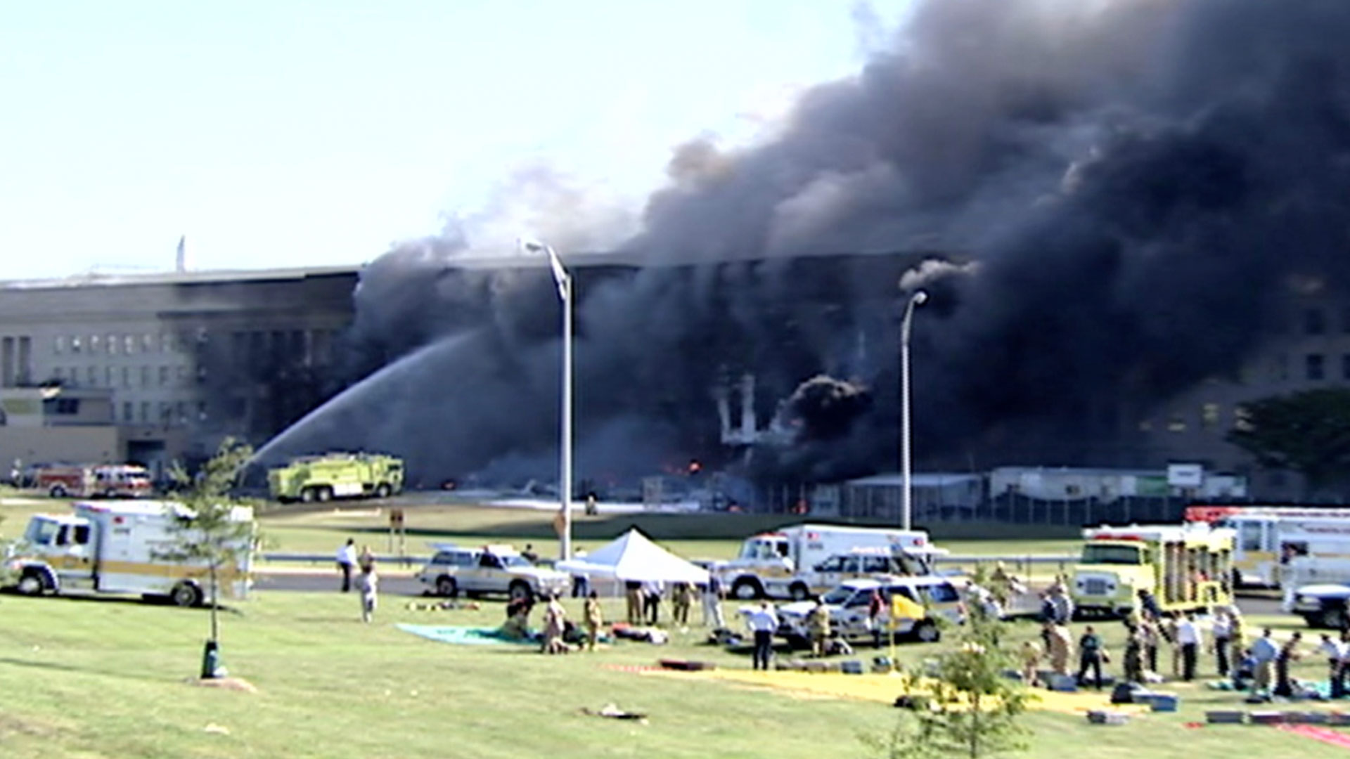 pentagon 911 attack time